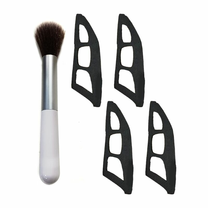 Средство для макияжа глаз начинающих beauty aid с кисточкой макияжа-упаковка из четырех штук