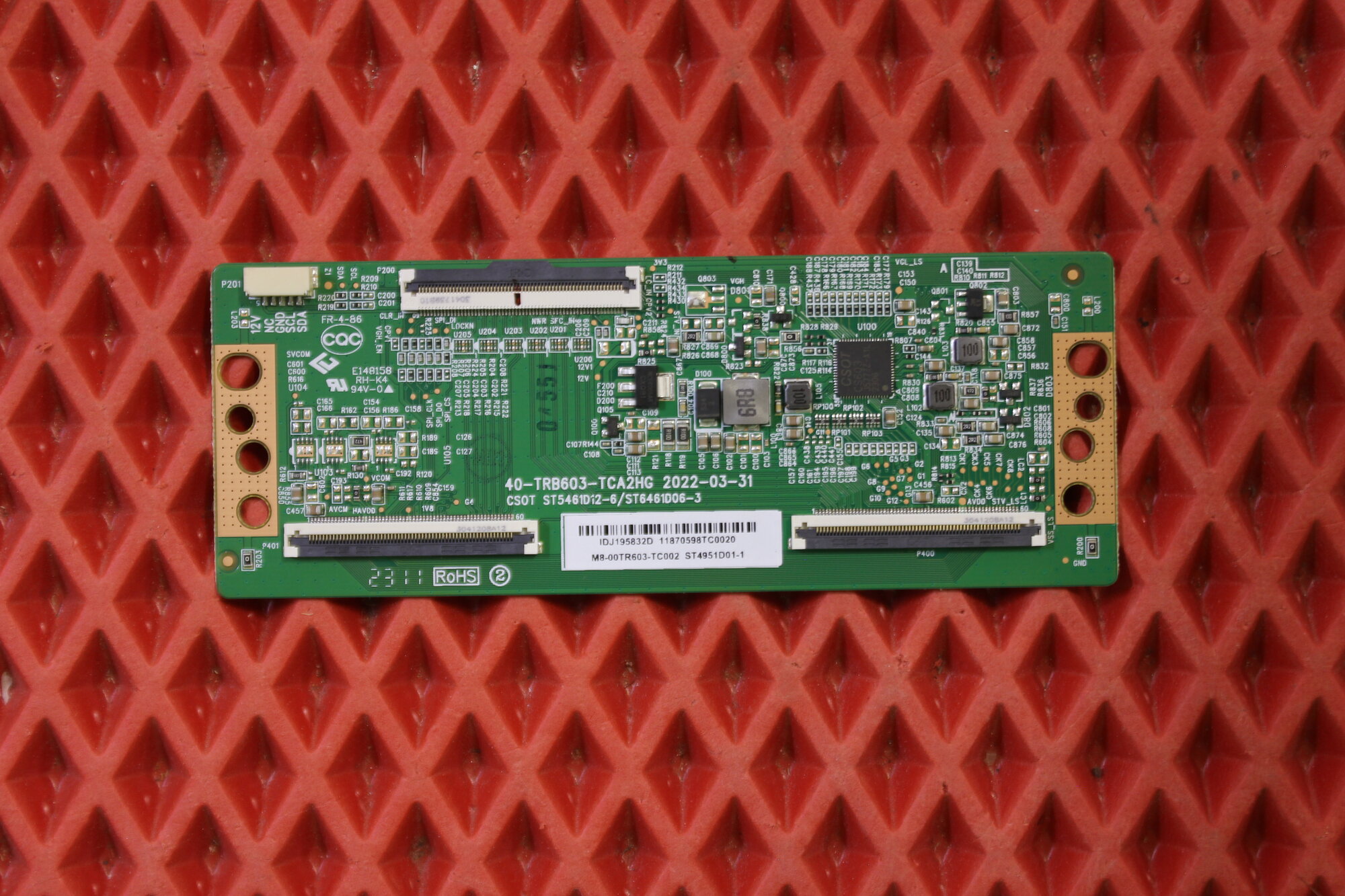 Модуль (T-CON) 40-TRB603-TCA2HG для телевизора SHIVAKI TV LED US50H3501-ASZS1 в надёжной упаковке