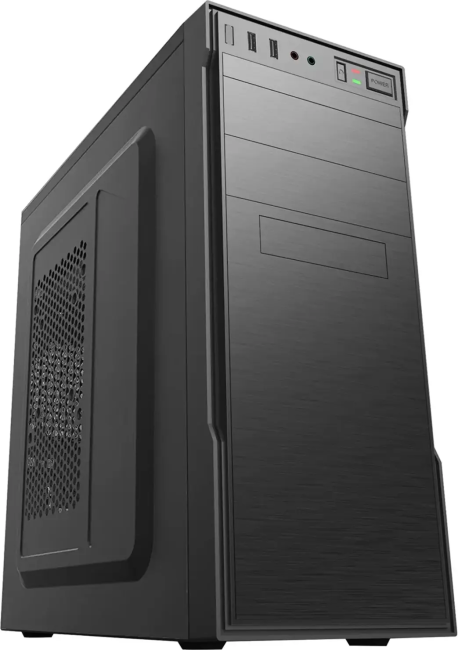 Foxline FZ-031-SX450-U31 Корпус с блоком питания 450Вт./ Case Forza ATX, 450W, 1xUSB2.0+1xUSB3.0, Black, w/o FAN, 8 cm