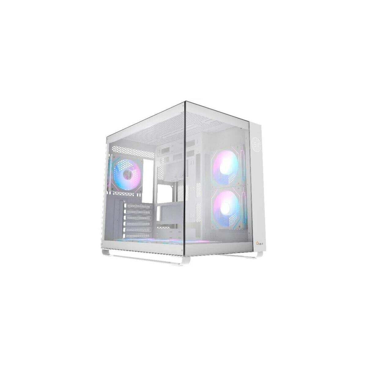 Iota-C70-WH Case Ocypus Iota C70 WH ARGB ATX / win / white / 6 ARGB fans / no PSU / Tempered Glass