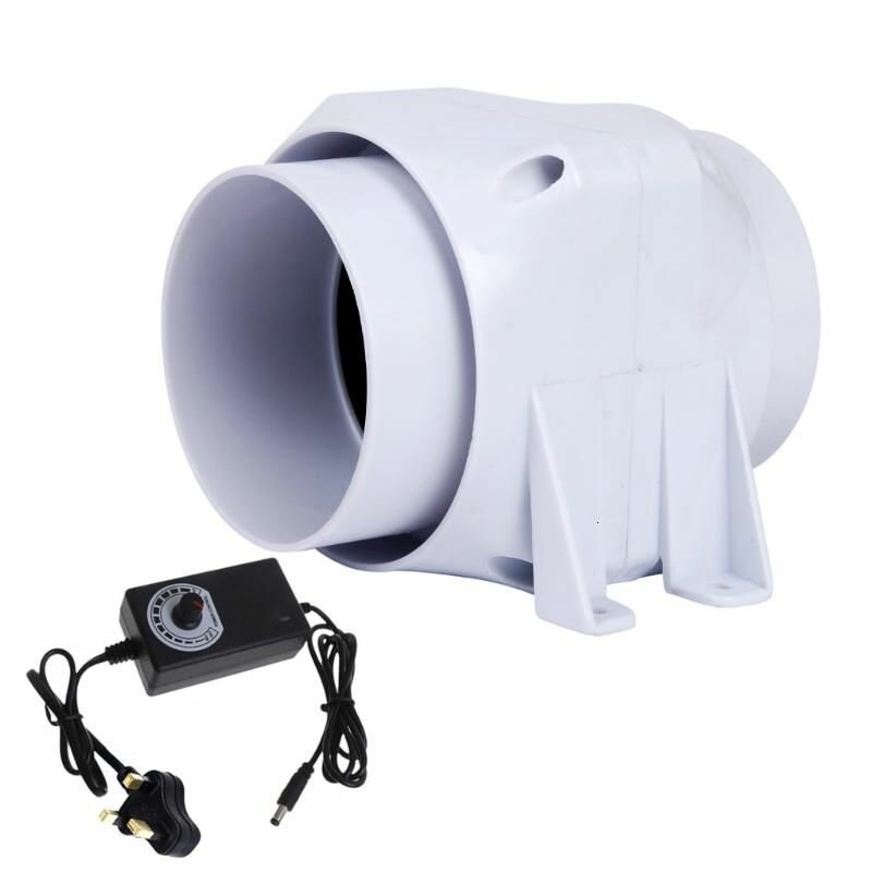 Вытяжной вентилятор для туалета из прочного пвх диаметром 110 мм-британский стандарт