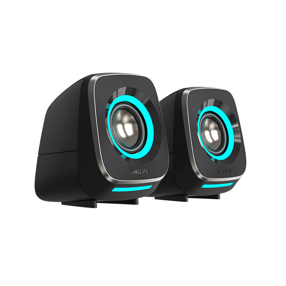 Беспроводные колонки PHILIPS черные, Bluetooth, до 10 часов работы, компактные, высокое качество зву