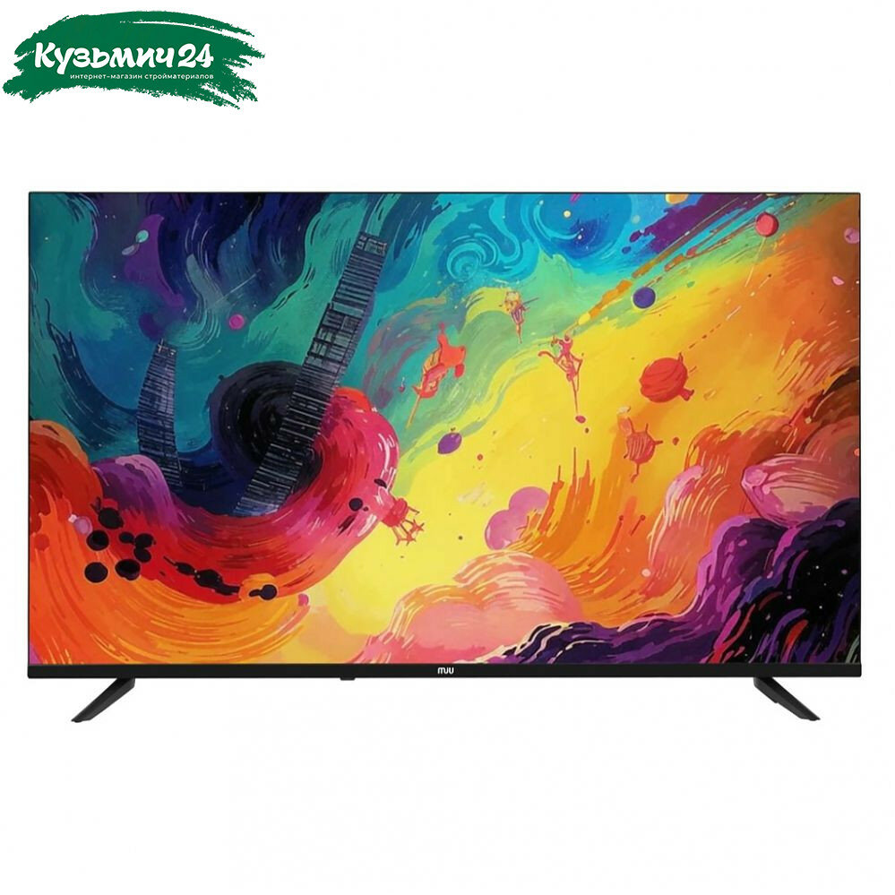 Телевизор LED 50" MIU 50SLT101SV, Full HD DTV, Салют ТВ, голосовое управление, черный