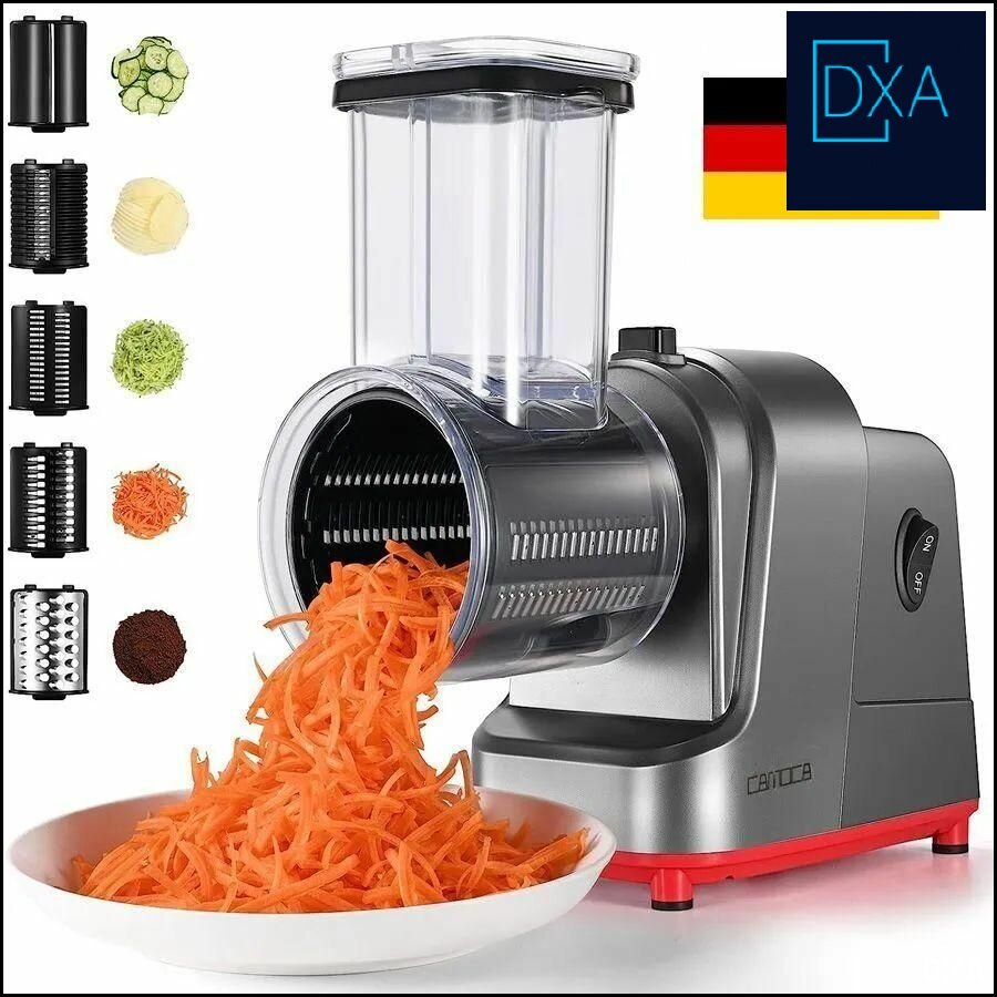 Электрическая овощерезка, терка, измельчитель электрические/ терка для сыра/машина для салата для фруктов/с