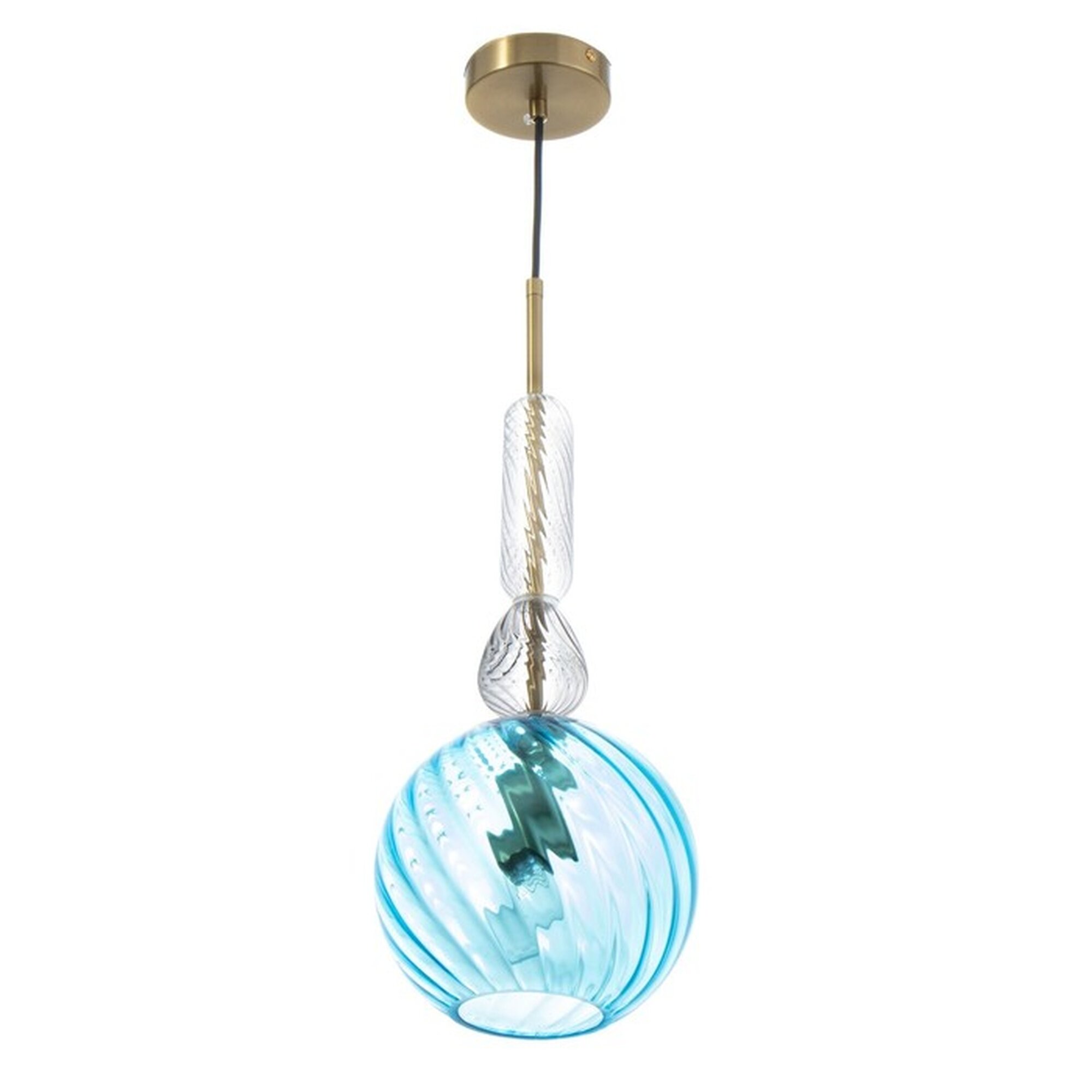 Светильник BayerLux "Терес" LED 10Вт голубой 20х20х55 см 9254684