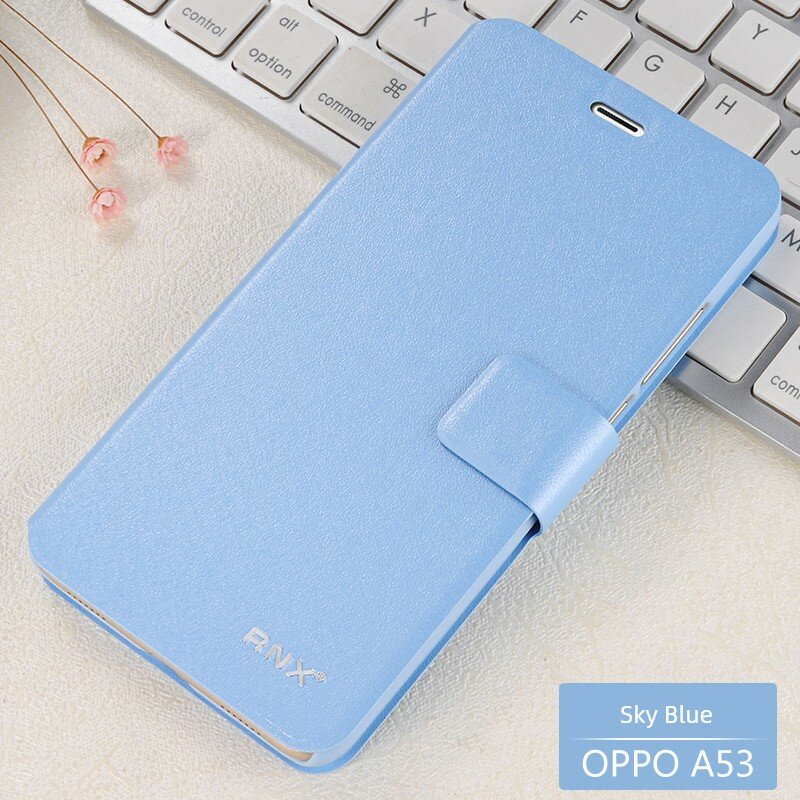 Защитный чехол для OPPO A53 (2020) с противоударной защитой, мягким материалом TPU, небесно-голубой цвет для смартфона