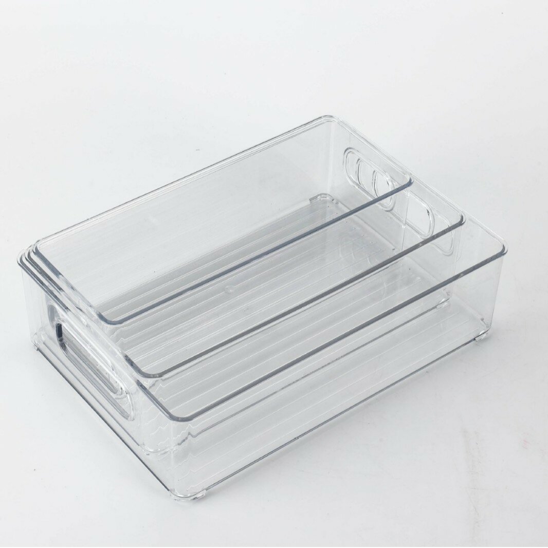 Высокопрозрачный контейнер для хранения продуктов из ПЭТ, специально для холодильника, пищевой, для свежести, органайзер для сортировки фруктов и овощей, пластиковый контейнер для заморозки