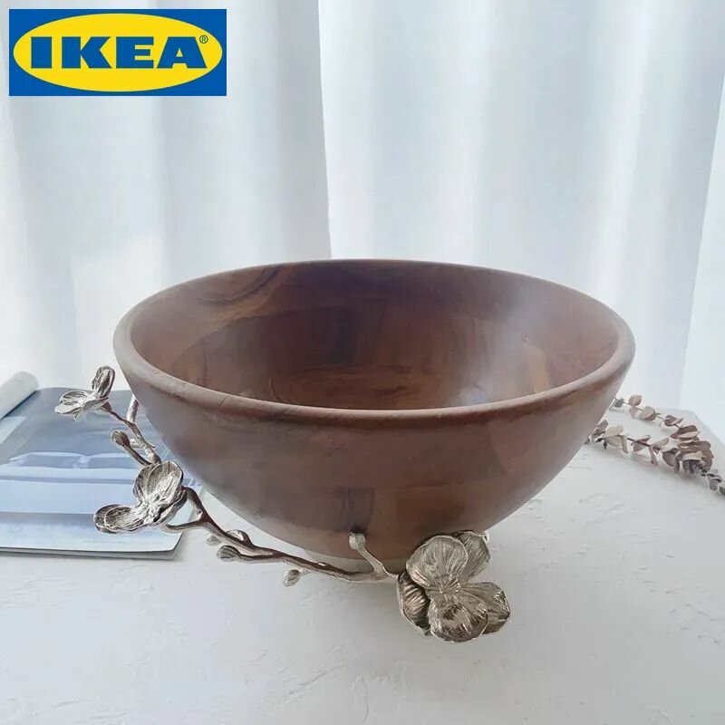 Салатник 1 шт светло-коричневый