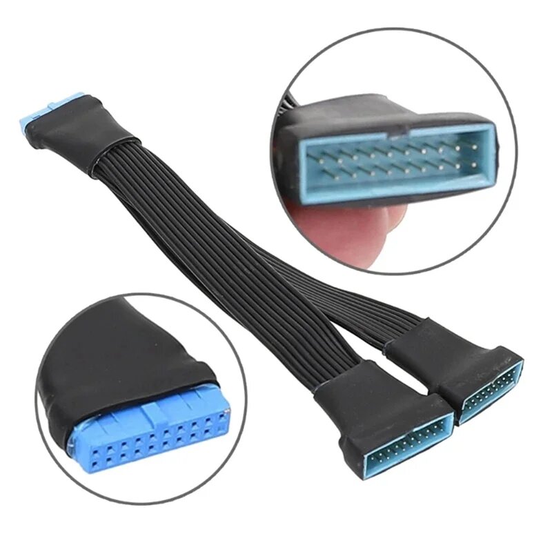 USB 3.0 разветвитель кабель 1x2 — фото 1