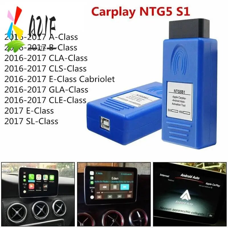 A21F-для Carplay NTG5S1 Android Auto NTG5S1 Инструмент активации для Mercedes/Benz NTG5 S1 NTG5ES2