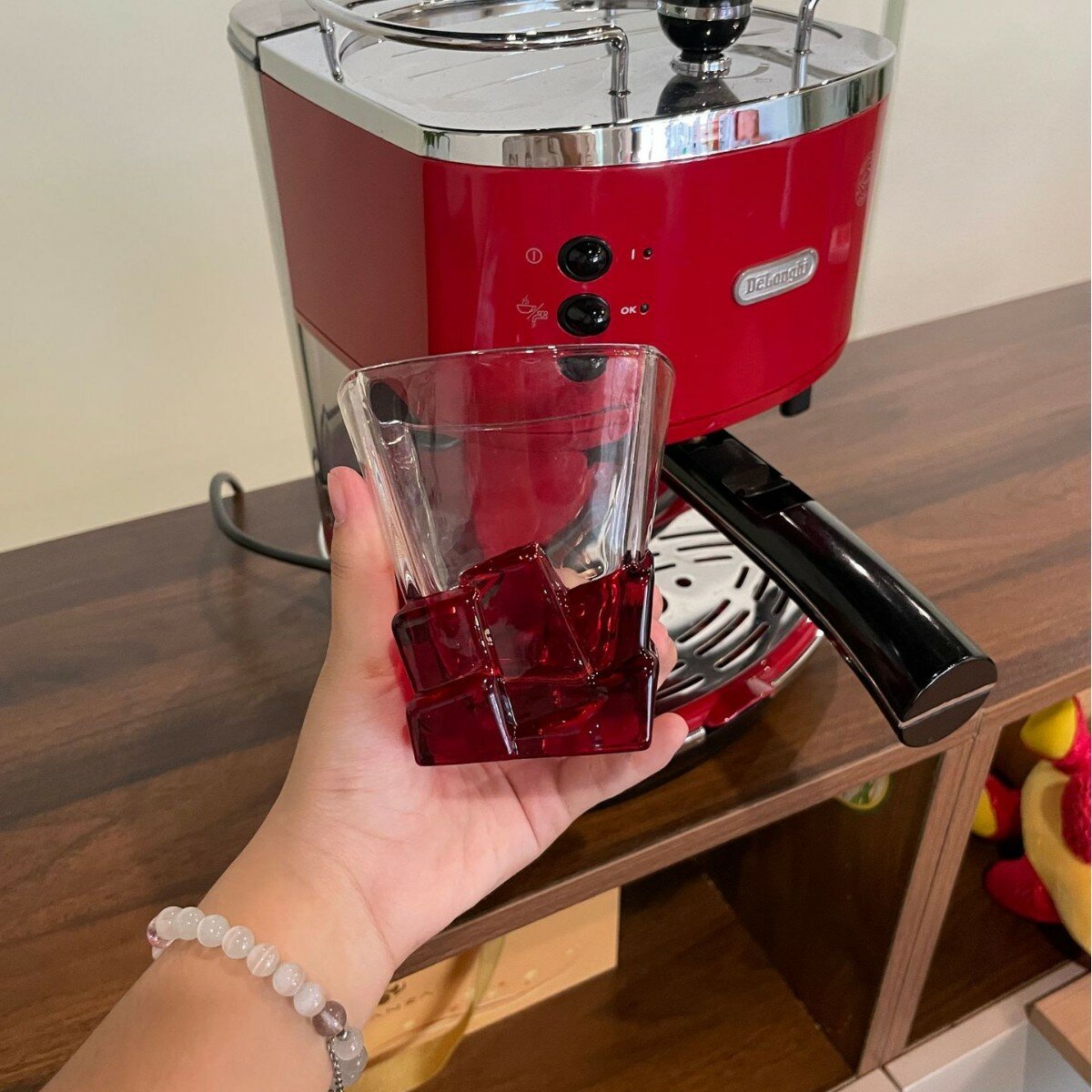 Цветной стеклянный стакан, нерегулярный цветной блок, стакан для воды, стакан для холодных напитков, стакан для сока, летний домашний радужный стакан для питья