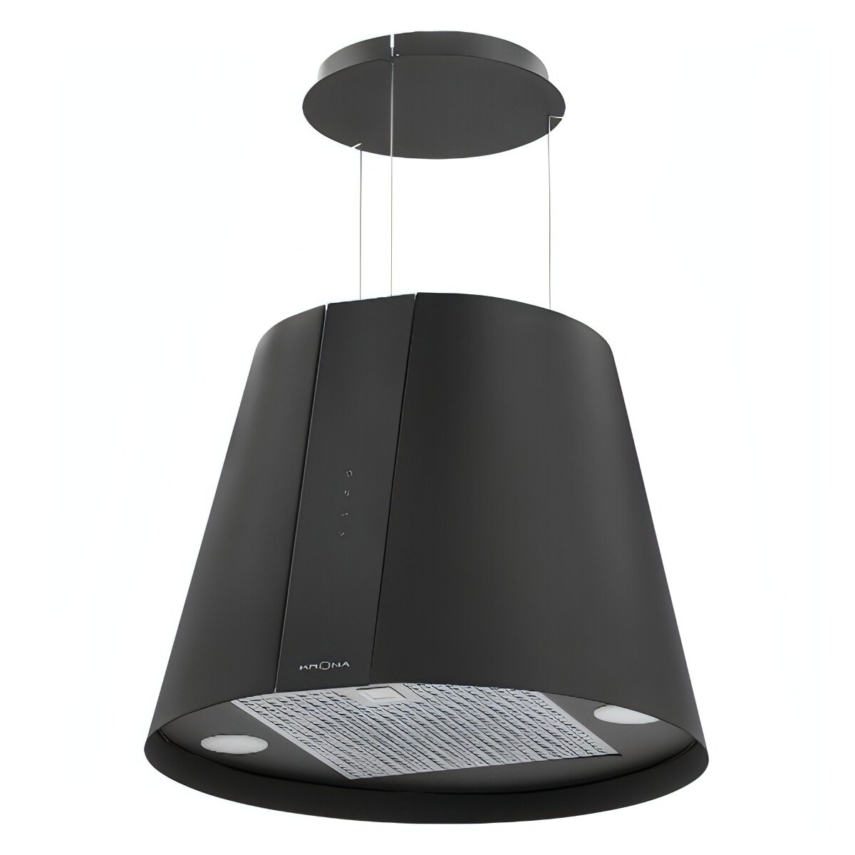 Островная вытяжка Krona HOLLY ISOLA 500 BLACK S