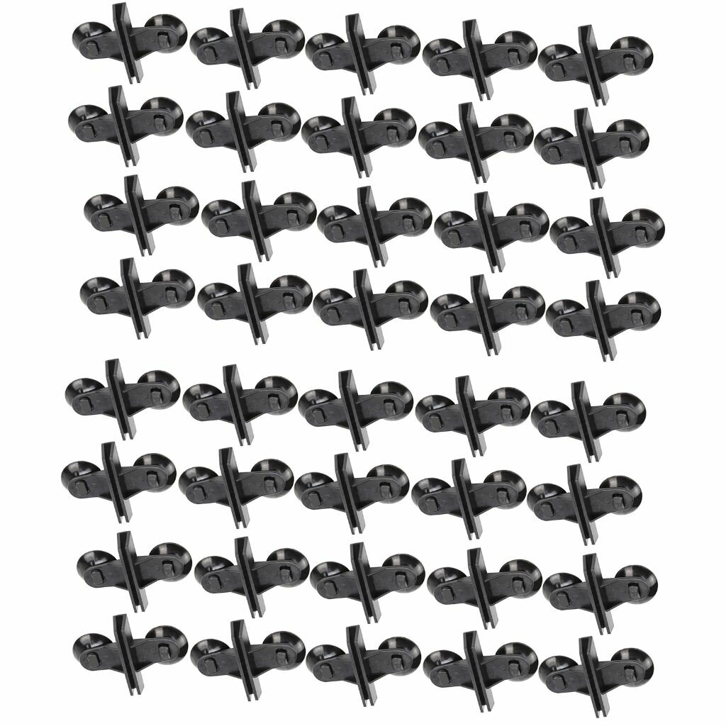 40 шт, зажим для изоляции аквариумных рыбок-черный