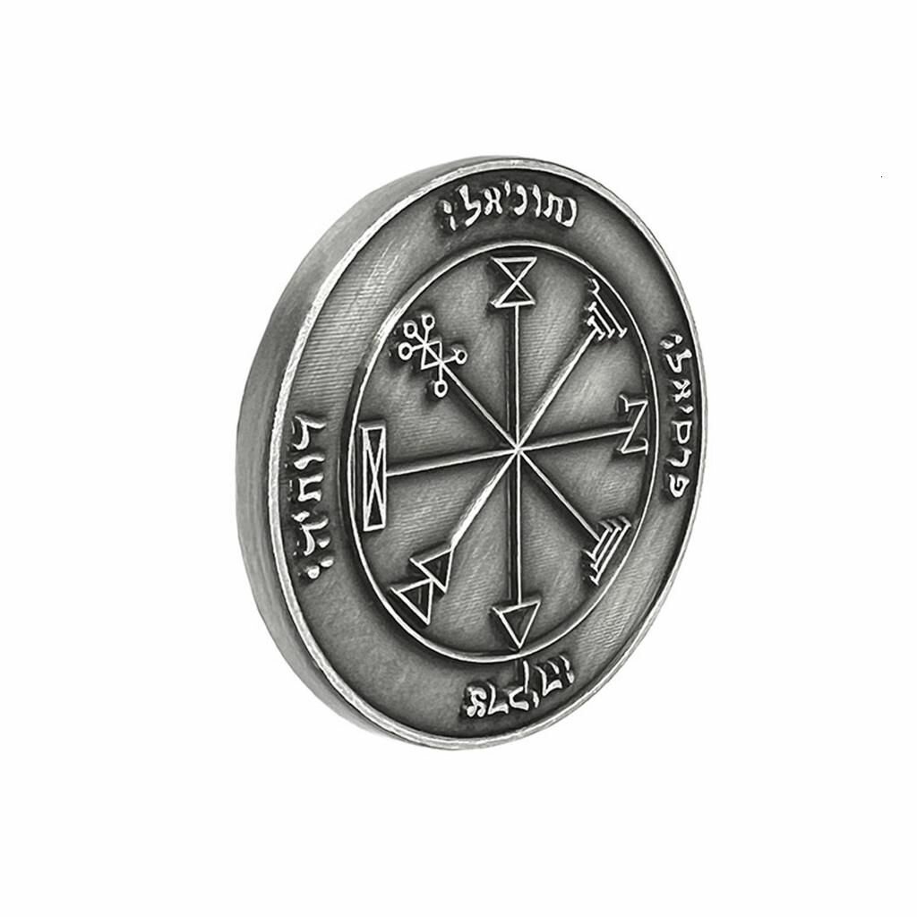 1 украшение в виде монеты царя Соломона-Юпитер 1