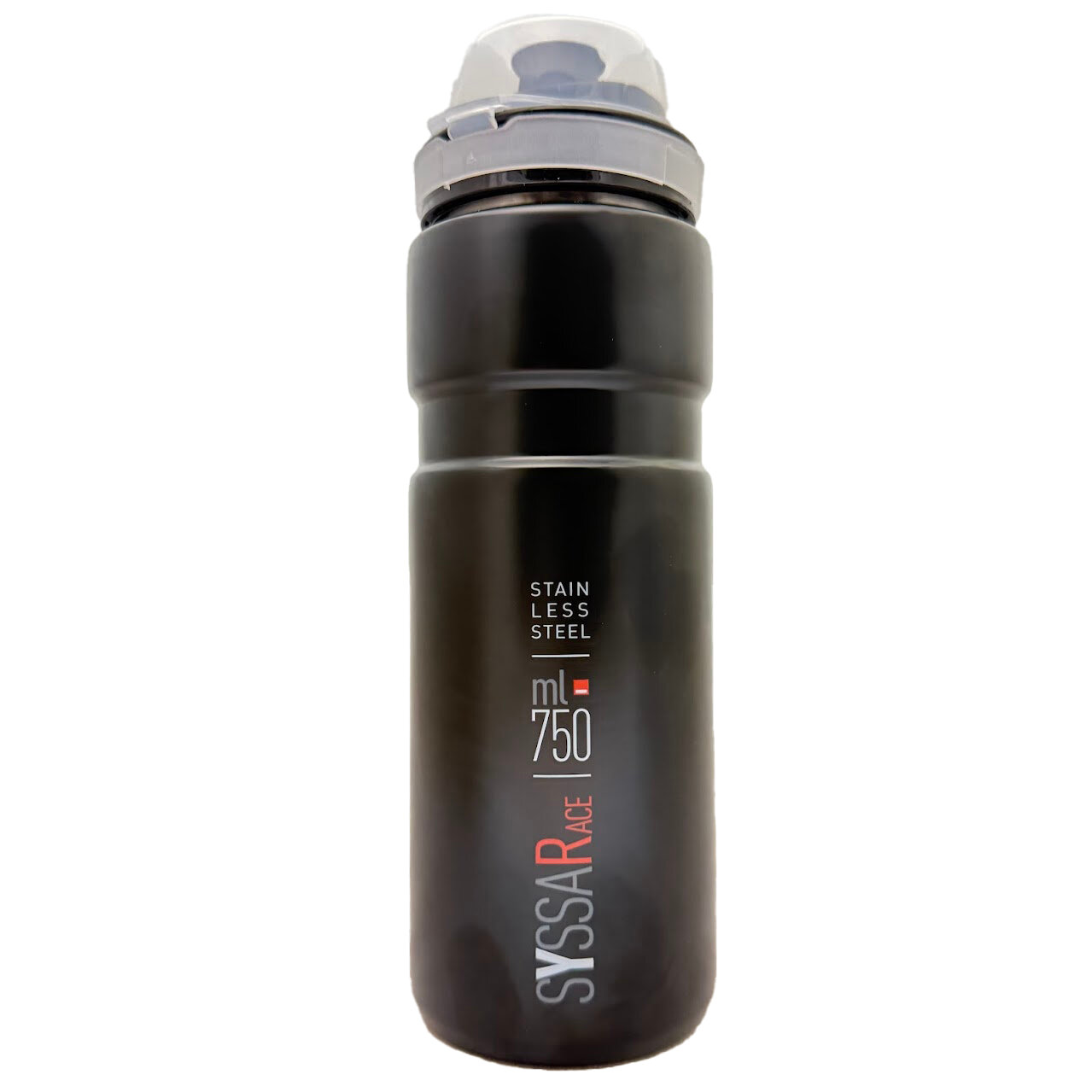 Фляга Elite Syssa Race 750 ml (EL012210), цвет Чёрный глянцевый