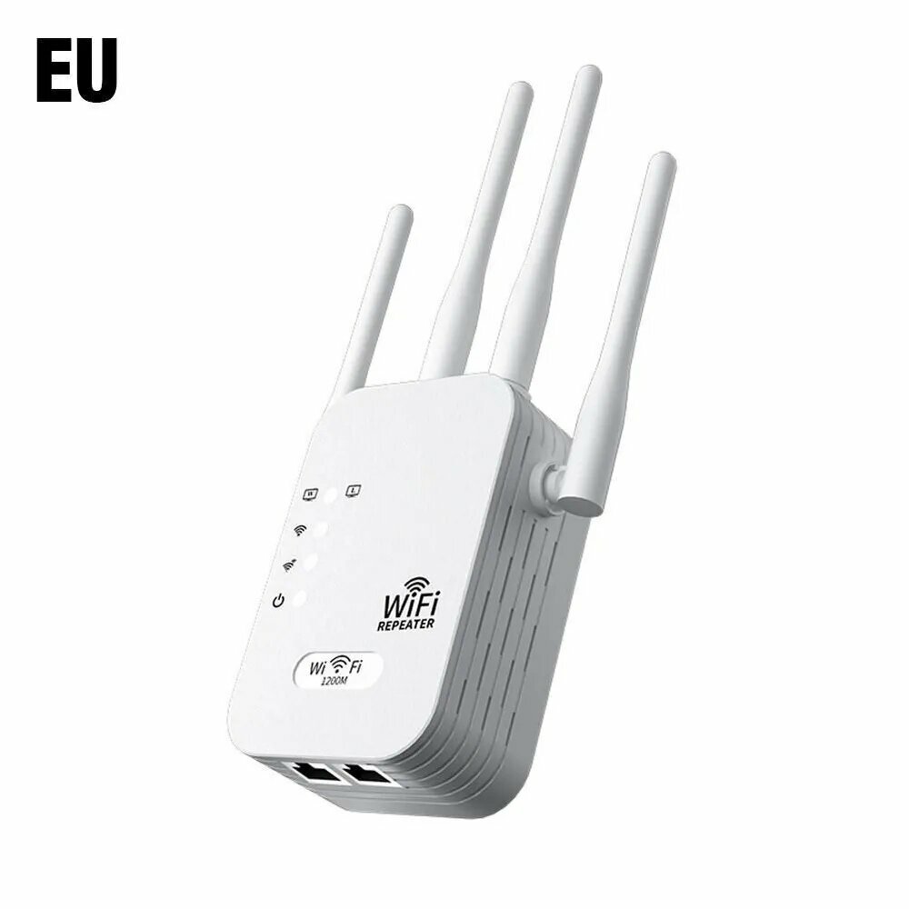 Усилитель сигнала WIFI с антеннами 1200M, повторитель