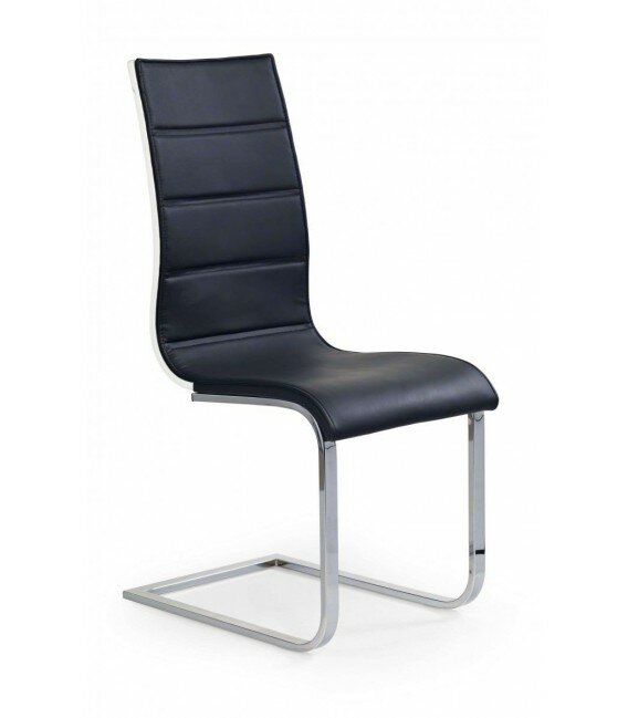 Стул кухонный Halmar K104 (черный/белый)