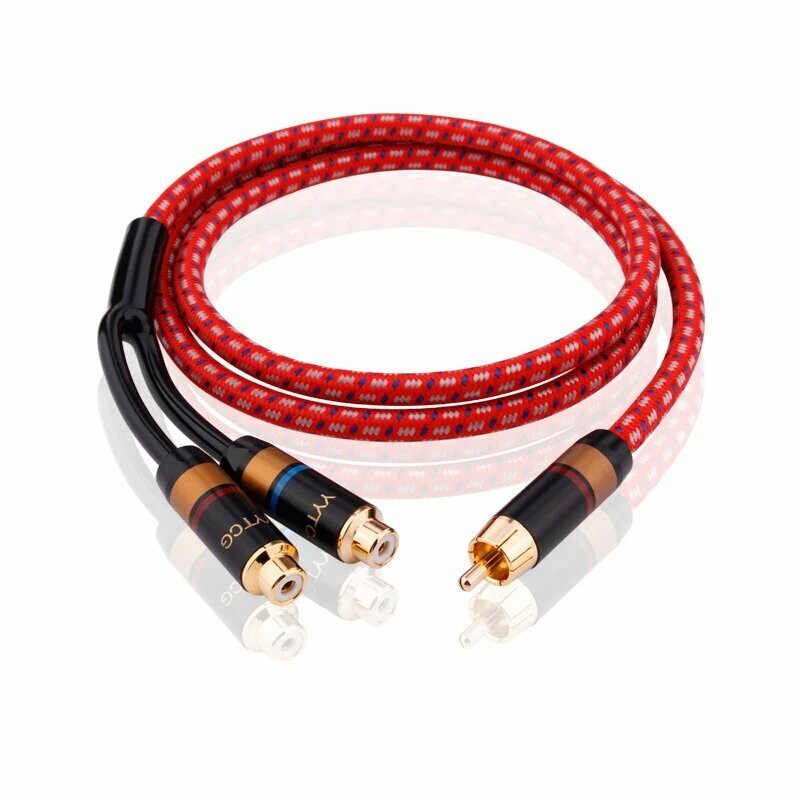 YYTCG Аудиокабель RCA 2RCA, 0.75 м