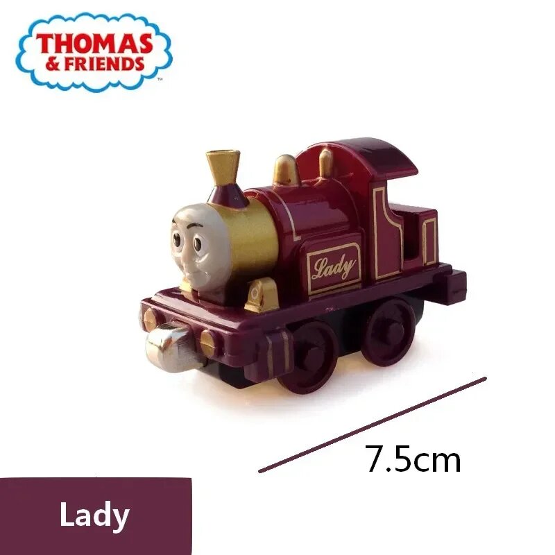 Томас и друзья, Lady, бордовый, 7.5 см