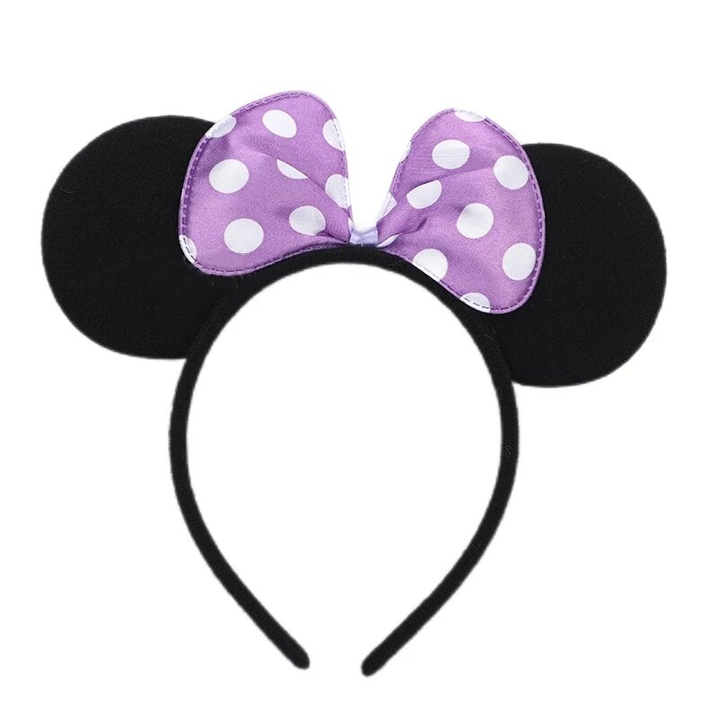 Банты для волос с Микки Маусом purple