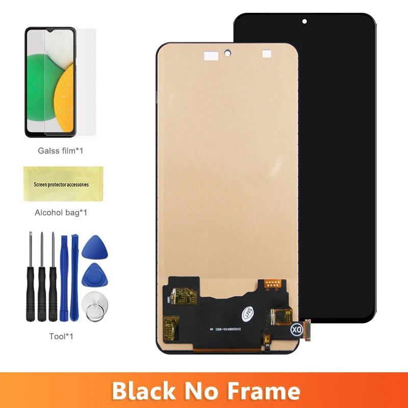 6,67 "Super AMOLED Poco F3 M2012K11AG ЖК-дисплей цифровой сенсорный экран с рамкой в TFT No Frame