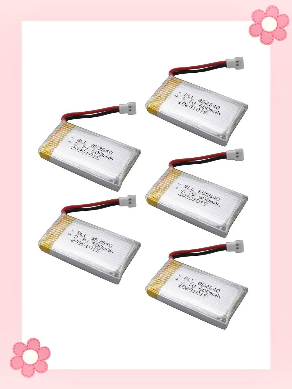 Аккумулятор Li-ion 600 мА·ч, 3,7 В для SYMA X5C, X5SW, X5SC, X55, 5