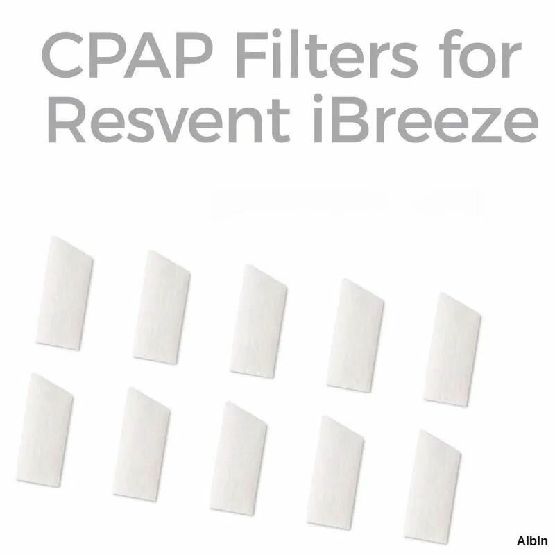 IBreeze Resvent фильтр стандартный воздушный (10 штук) для сипап