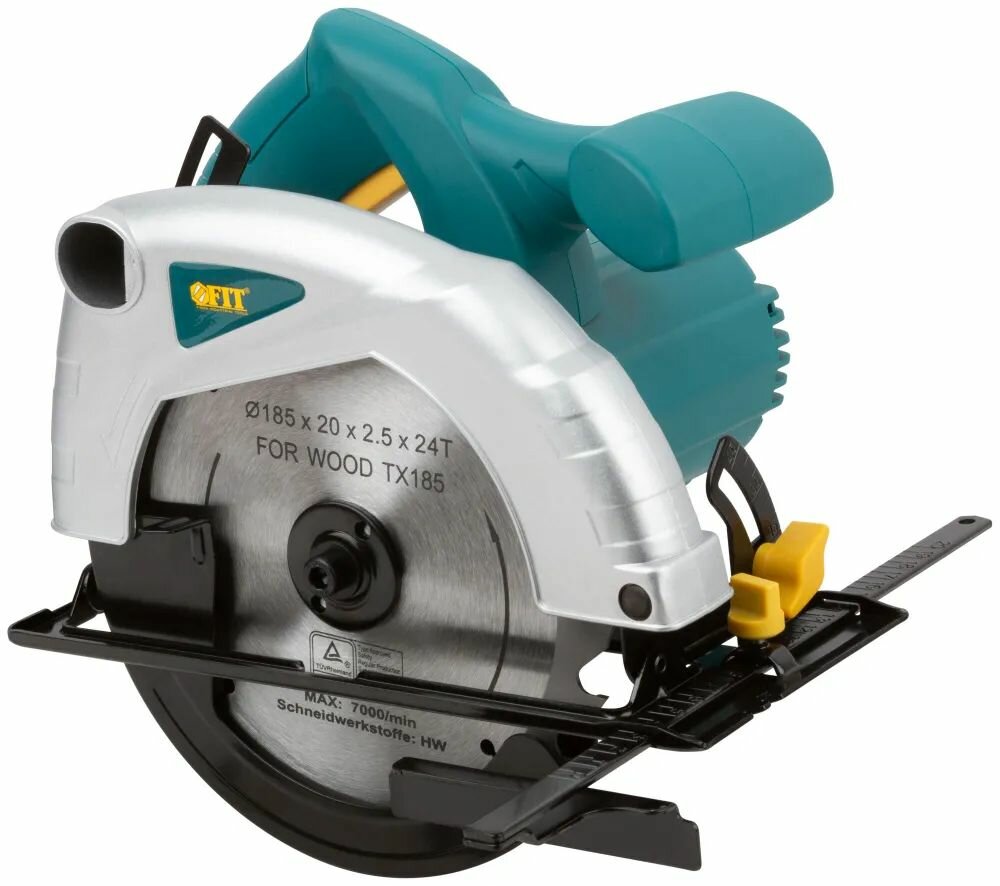 Пила дисковая 1200 Вт; 4500 об/мин; 185/20 мм; жел. опора