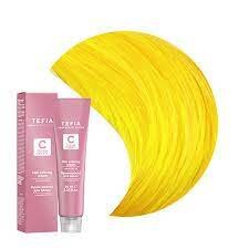 TEFIA COLOR CREATS корректор / микстон для волос 0.33 жёлтый 60МЛ