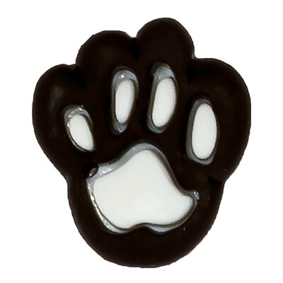 Пуговица "Gamma" AY 9913 28 " ( 18 мм) №501/580 белый/черный