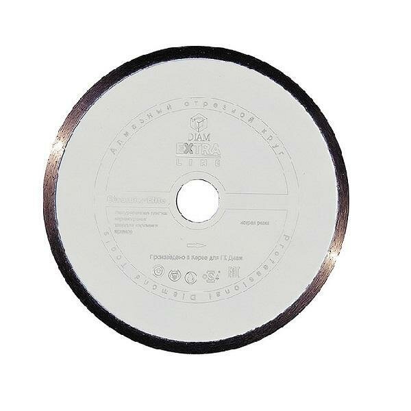 Диск алмазный DIAM 230х1,6х7,0х25,4 1A1R CERAMICS-ELITE (сплошной)