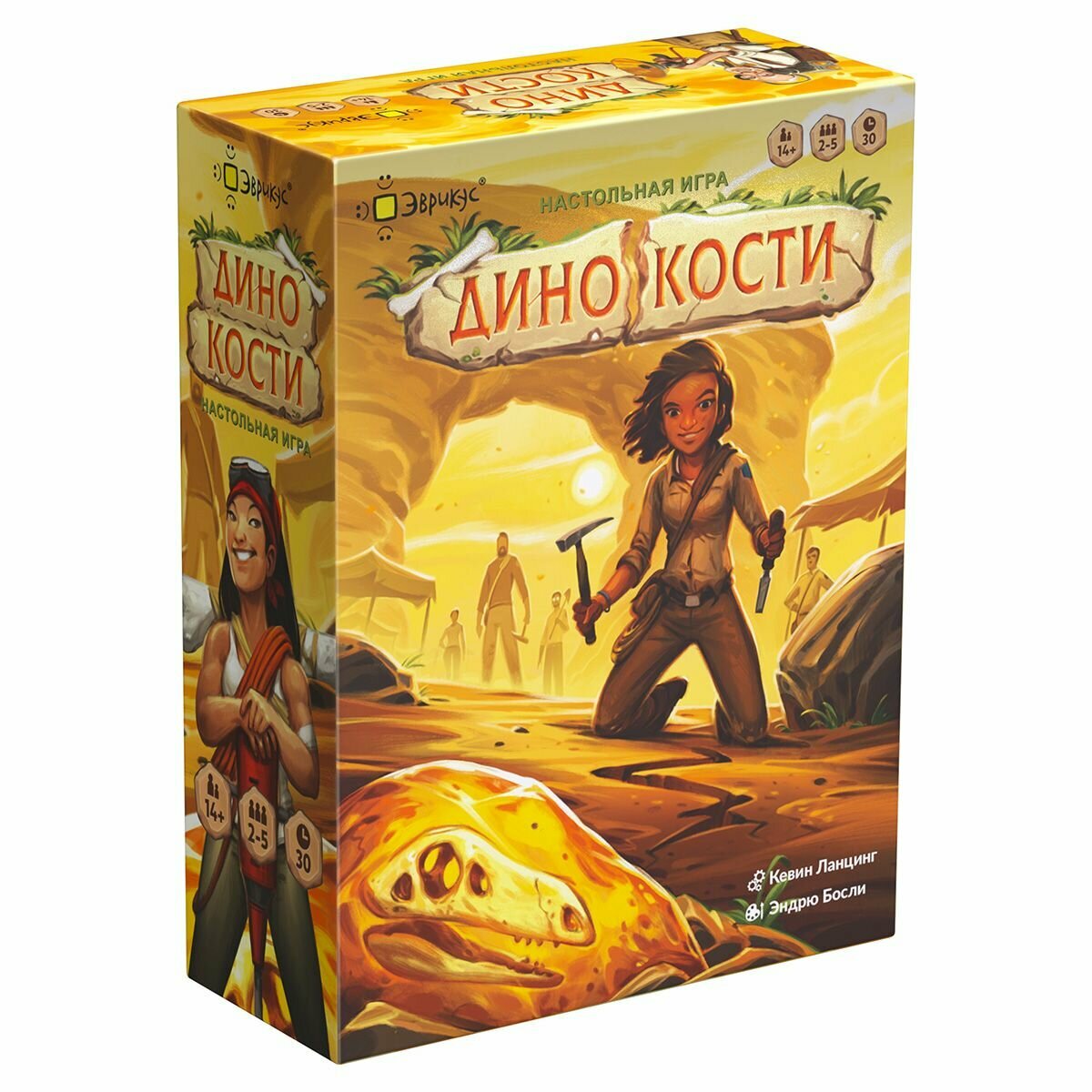 Настольная игра Динокости Эврикус