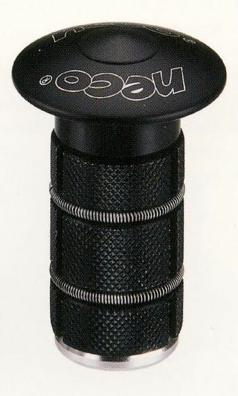 Паук / якорь для вилки NECO H286G 1-1/8" многоразовый, диаметр 22-25.4, с крышкой, длина 18мм, черный NECO