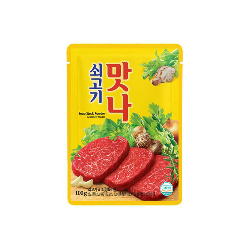 Приправа вкусовая Манна говядина 100 г, Южная Корея