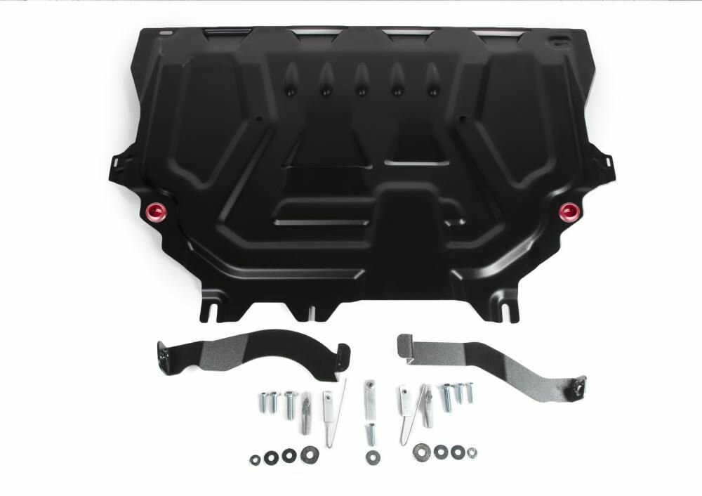 Защита картера КПП Ford Kuga 2016- 1.5(150 л. с.);1.6; 2.5/Ford Kuga 2013-2016 1.6; 2.5 Автоброня 111.01873.1