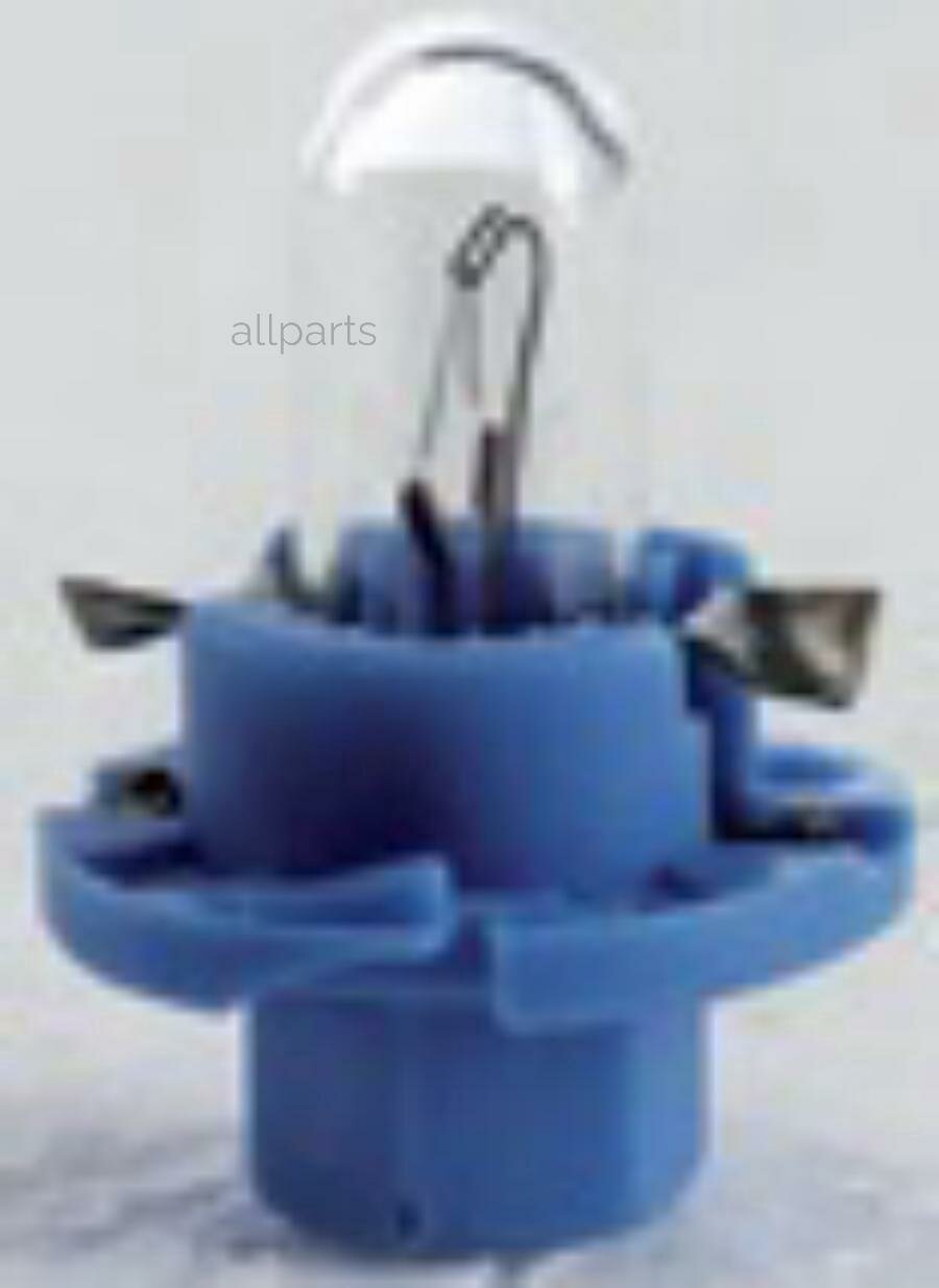 NARVA 17027 Лампа 12V Bax8,4d 1,2W NARVA Light blue 1 шт. картон 17027