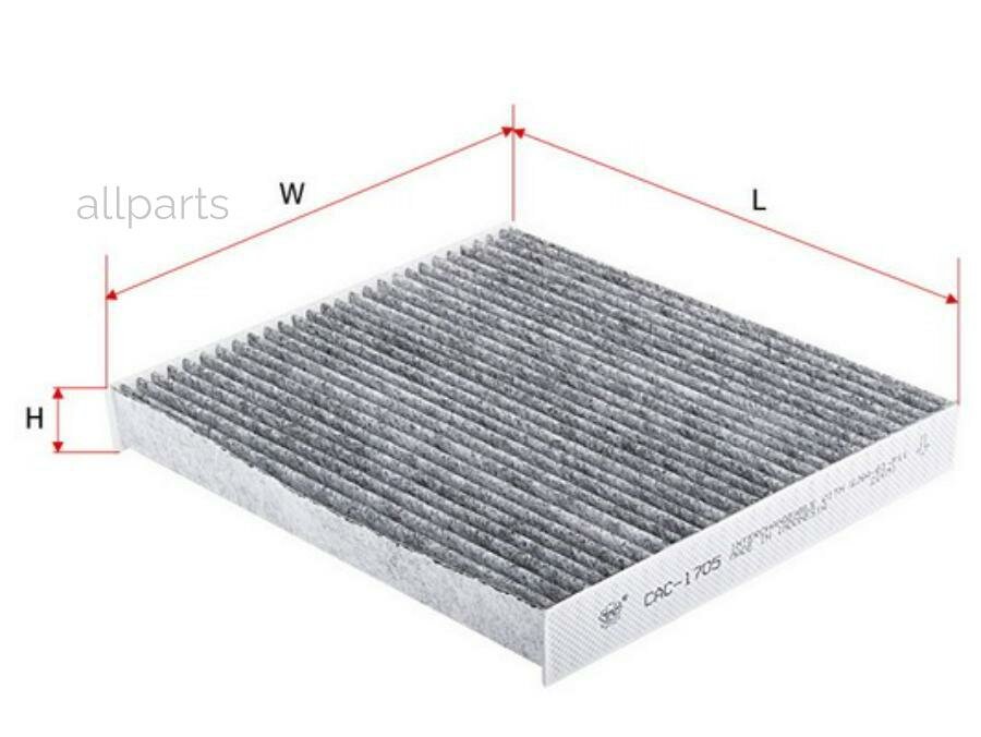 SAKURA CAC1705 Sakura Фильтр салонный CAC1705