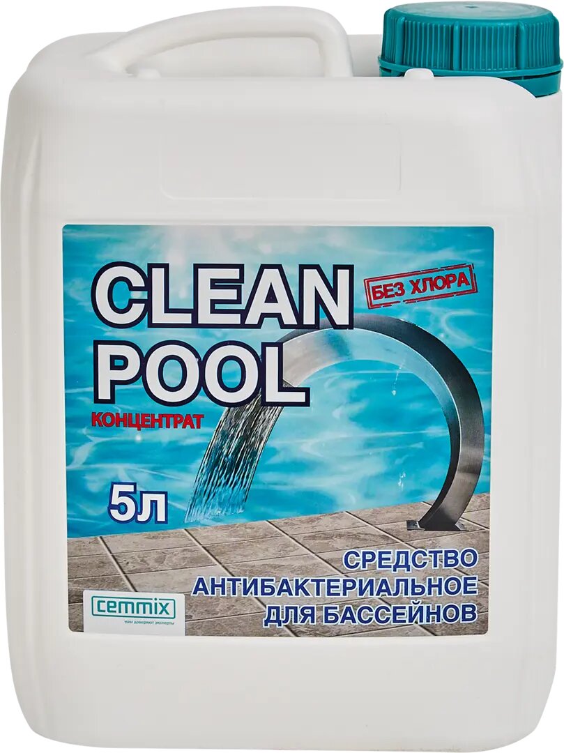 Средство дезинфицирующее для бассейна Cemmix CleanPool 5 л