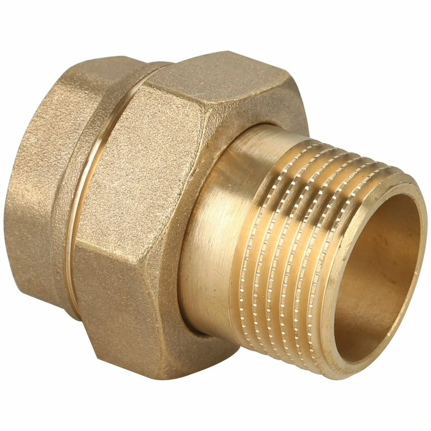 Американка прямая 3/4" ВР-НР латунь 3 штуки