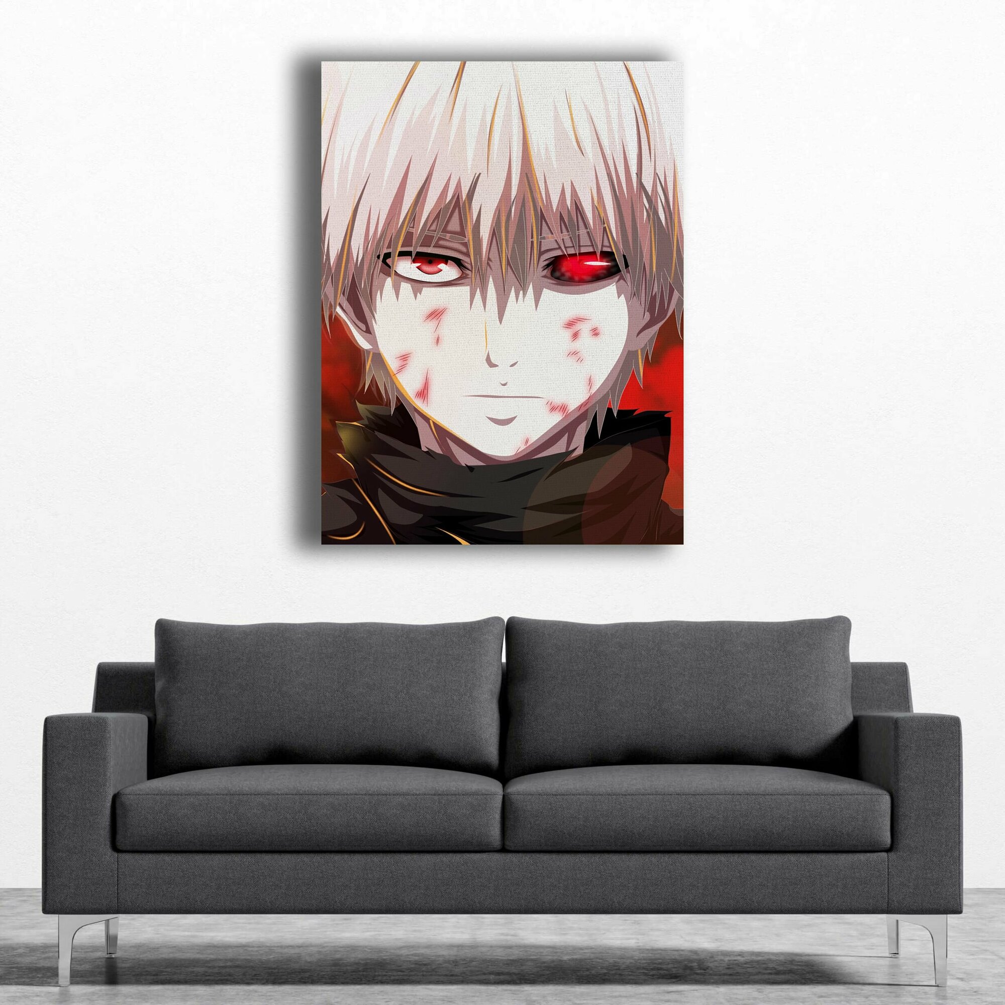 Интерьерная картина на холсте / dead inside / zxc 50*70