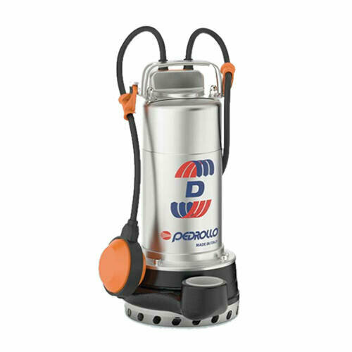 Насос дренажный Pedrollo Dm 20-N (0,75 кВт, Qmax 250 л/мин, Hmax 20 м, 1x230 В, кабель 5 м)