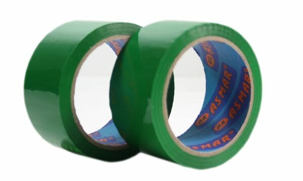 Клейкая лента "ASMAR" ( 43mic Х 48mm Х 60m зелёная).