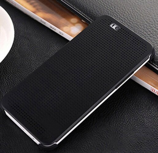 Защитный чехол MyPads Dot View flip case для HTC One A9/HTC Aero/HTC A9w 5.0 черный