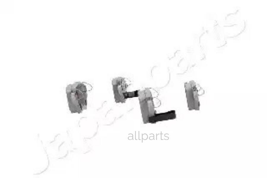 JAPANPARTS PP0016AF Колодки тормозные дисковые, комплект | зад |