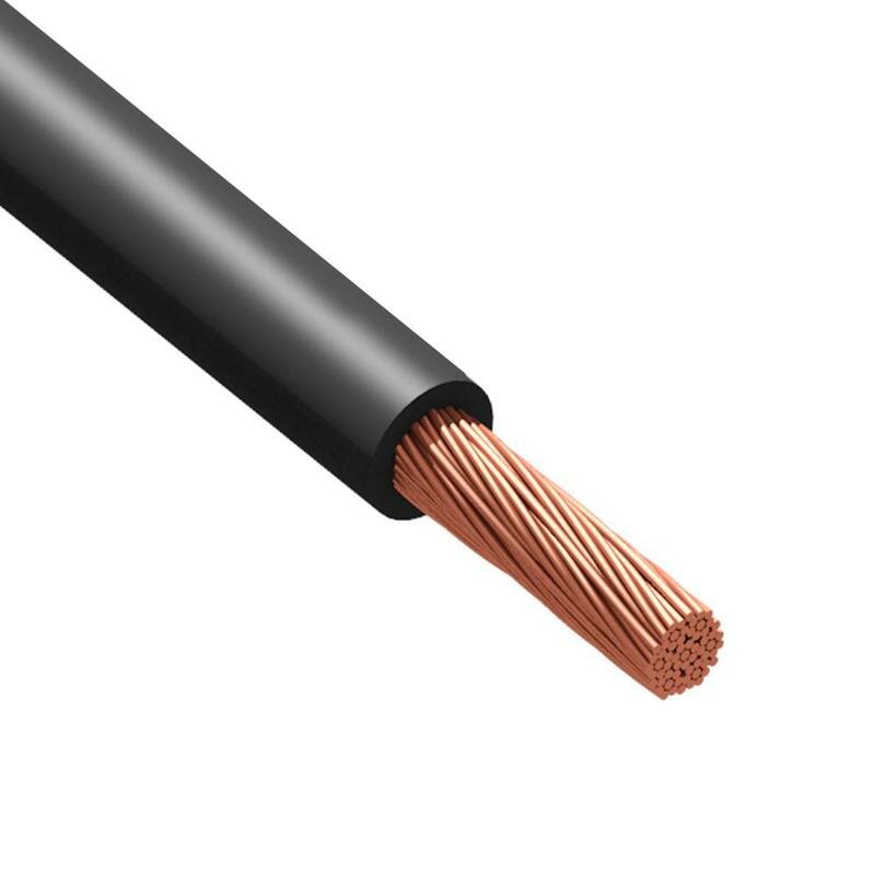 Провод Русский Свет ПуГВнг(А)-LS 1х16 450/750В Ч (м), Русский Свет КПП 5104 (1 м.)