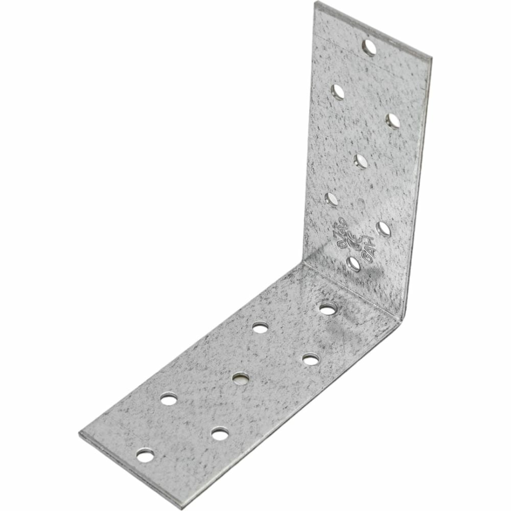 Перфорированный уголок ALBERTS оцинкованный, 100x100x40х2 мм 353216