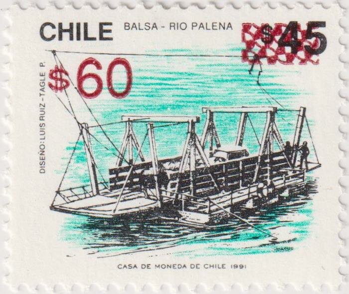 Почтовые марки Чили 1992г. "Транспорт" Корабли MNH