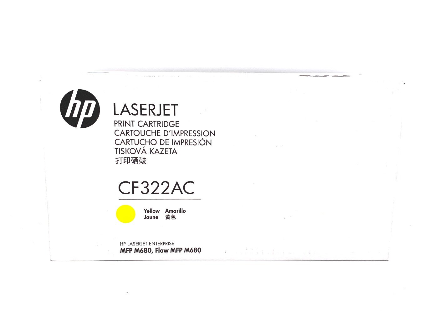 Картридж HP лазерный №653AС (CF322AС) желтый для принтера