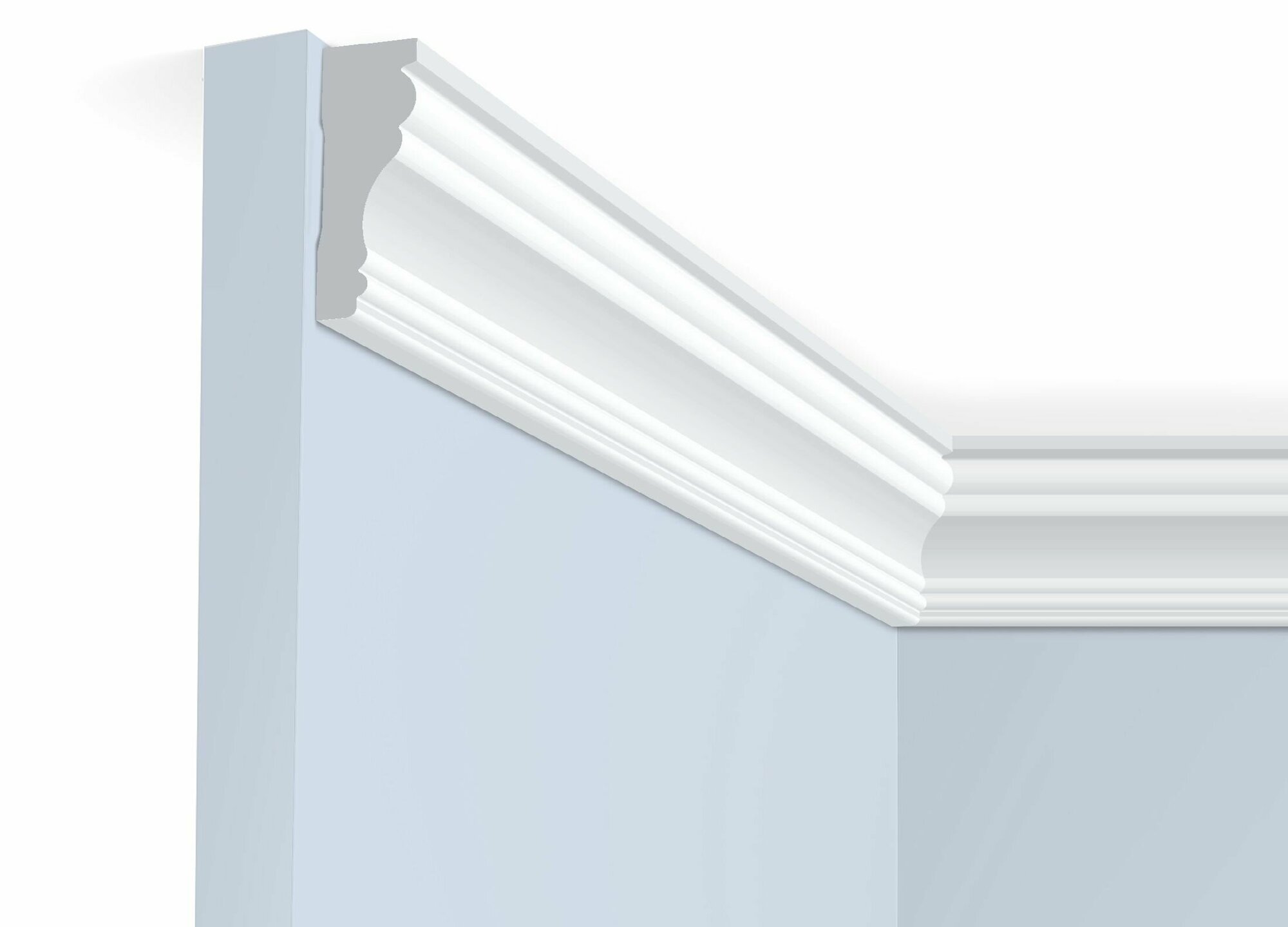 Карниз ударопрочный HiWood T1060 (60*18*2000 мм)