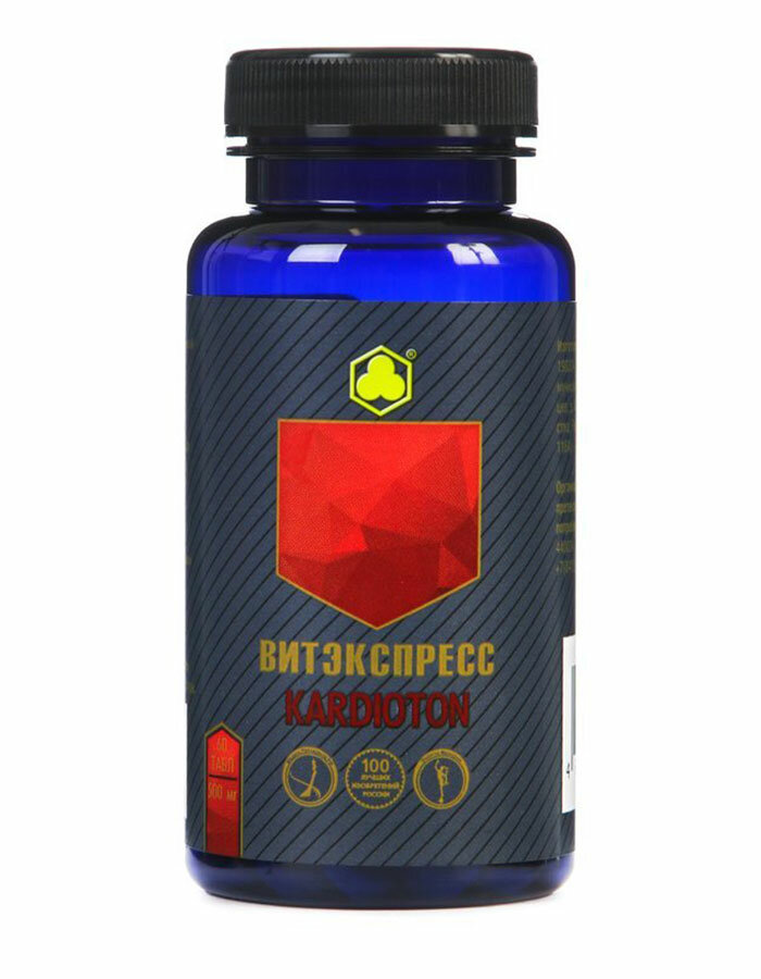 KARDIOTON №60 для укрепления и стимуляции сердечной мышцы. Парафарм. Россия